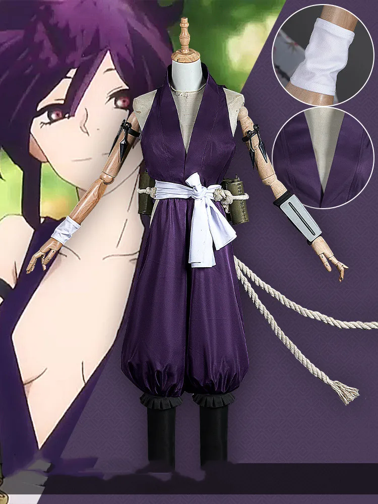 Anime-Yuzuriha-Cosplay-Costume-Jigoku-Raku-Hell-s-Paradise-Sexy-Fox ...