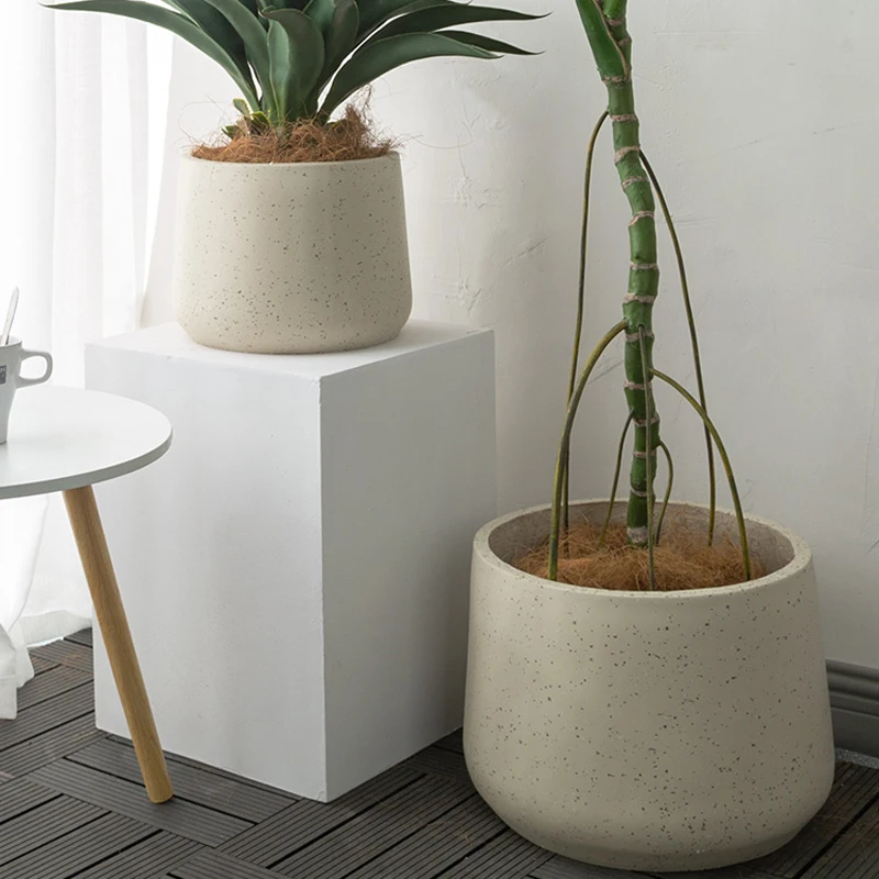 Beton-Gro-e-Blumentopf-Silikon-form-zementwerk-Gartenarbeit-topf-Topf ...