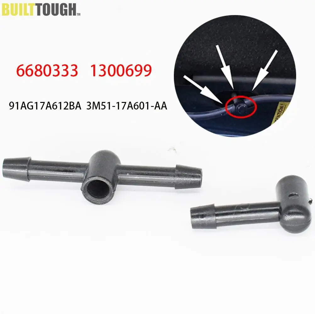 2Pcs-Front-Windscreen-Wiper-Washer-Nozzle-Jet-Connector-L-T-Piece-Set ...