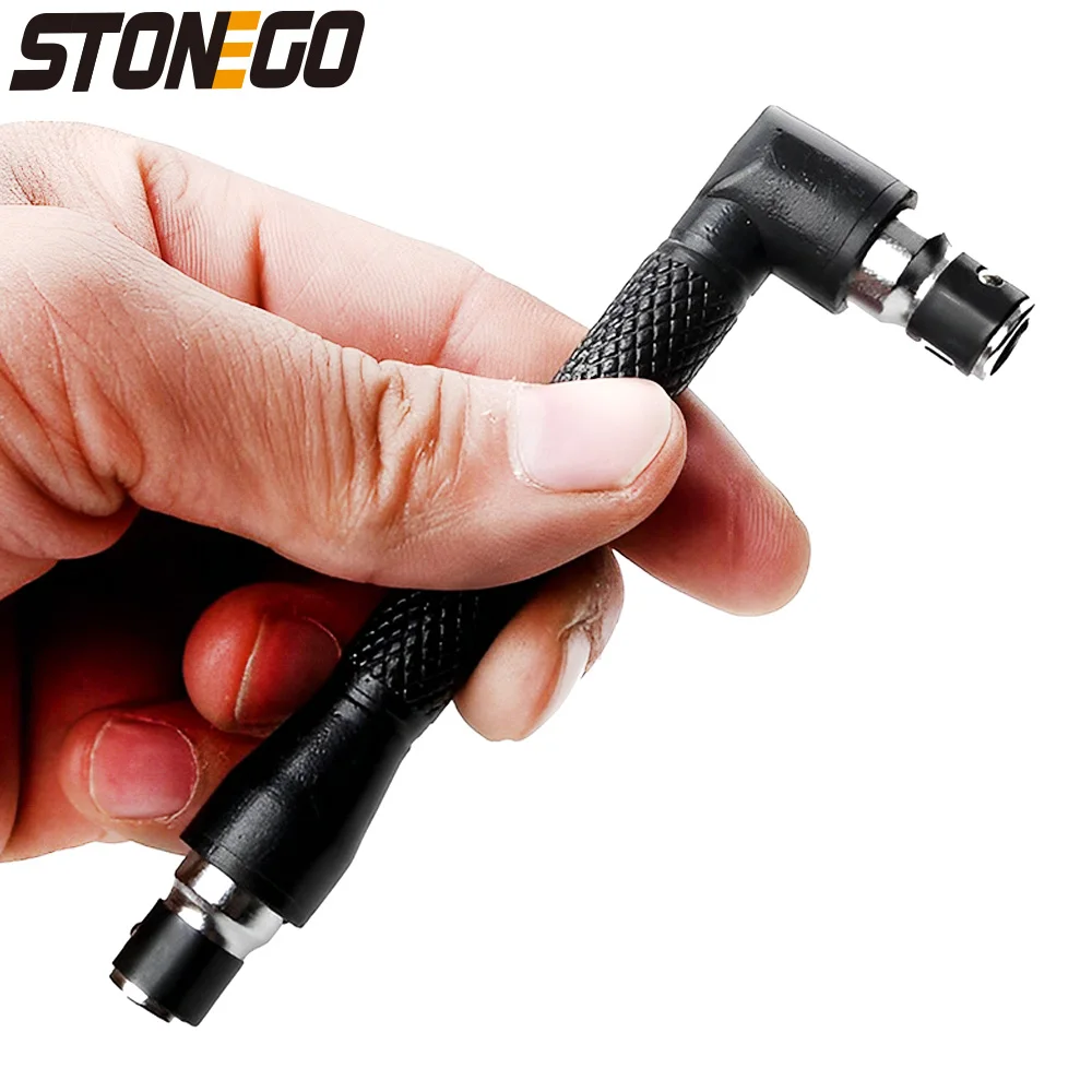 STONEGO-L-Shape-Socket-Wrench-1-4-Inch-Hex-Double-Headed-for ...