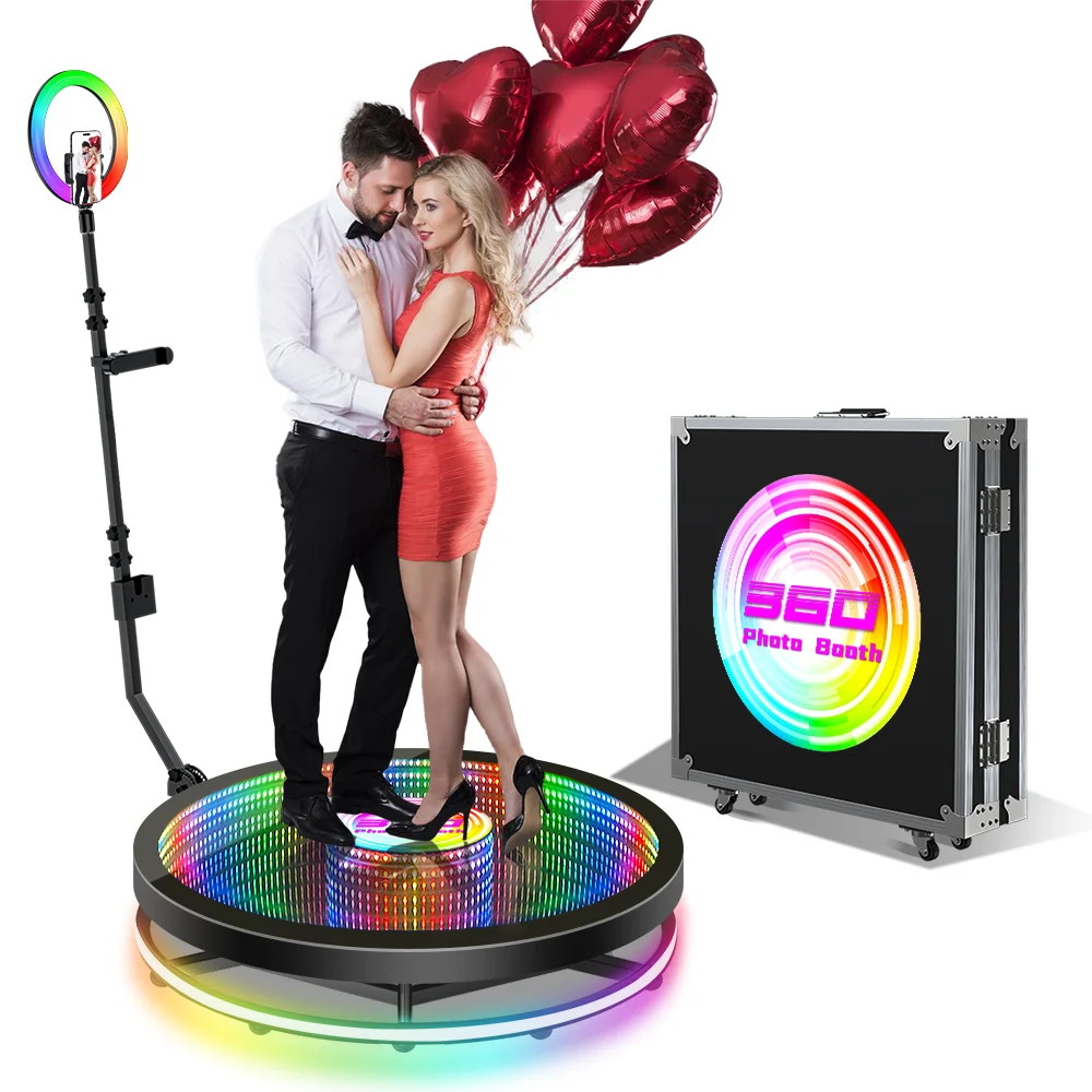 Portable-360-Photobooth-Slow-Motion-Automatic-Spin-Selfie-Magic-360 ...
