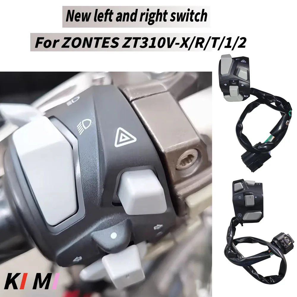 Motorcycle-new-left-and-right-switch-horn-steering-start-variable-light ...