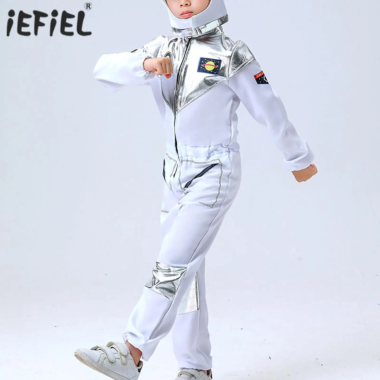 Kids-Boys-And-Girls-Astronaut-Pilot-Spaceman-Cosplay-Costume-Children ...