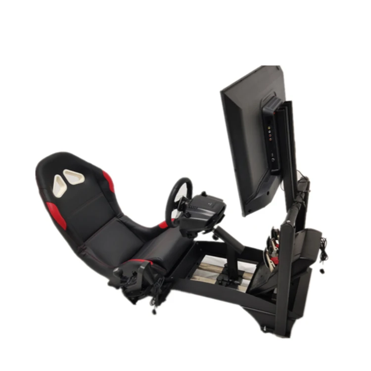 F1 emulator cockpit with 6DOF, including driving game frame, simulation ...