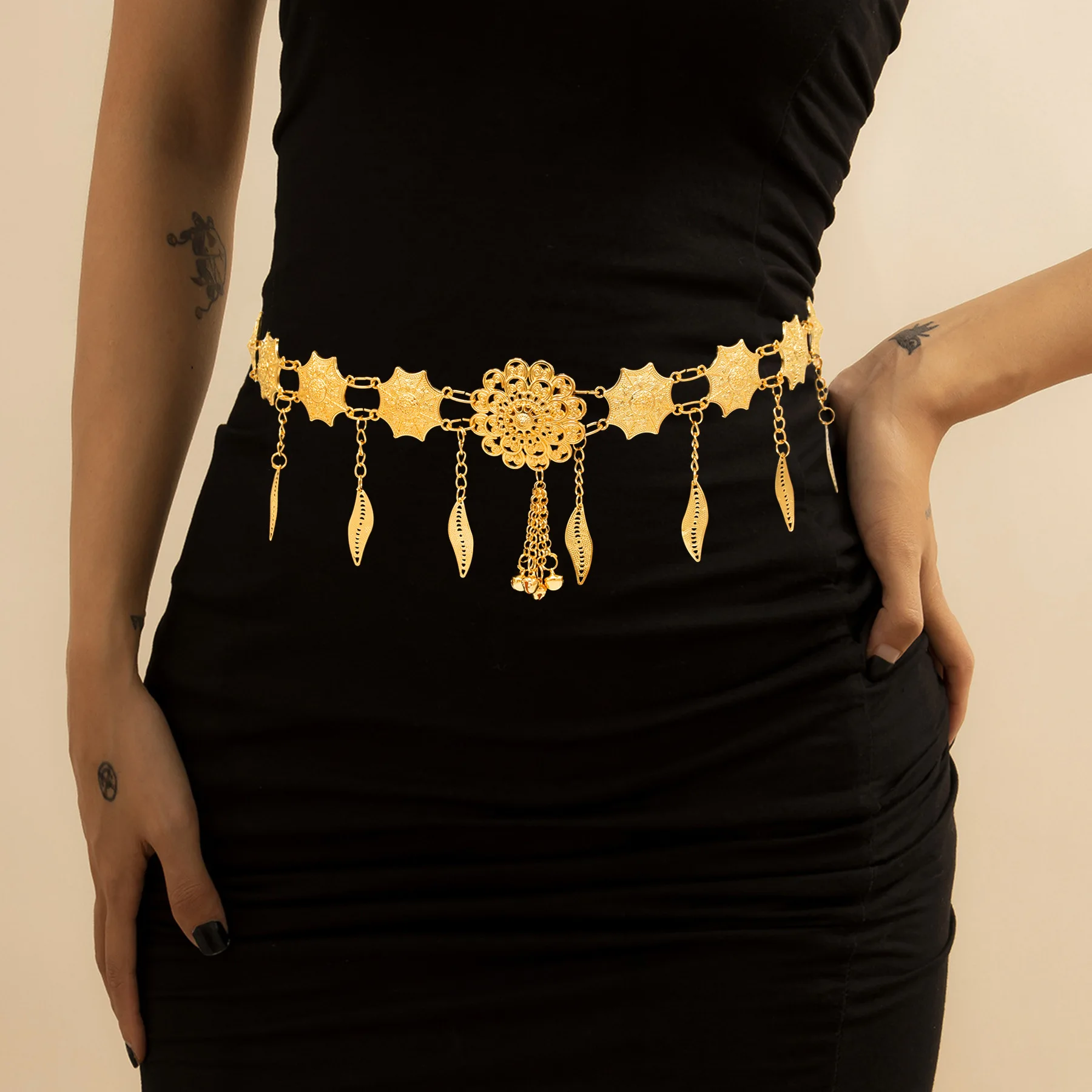 Indian Gold Waist Chain