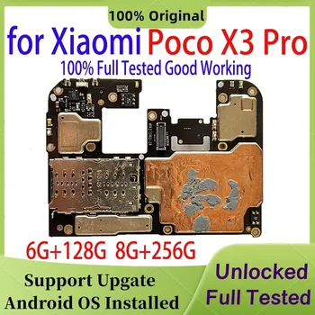 Original Unlocked Motherboard for Xiaomi Poco X3 Pro Mainboard Full ...