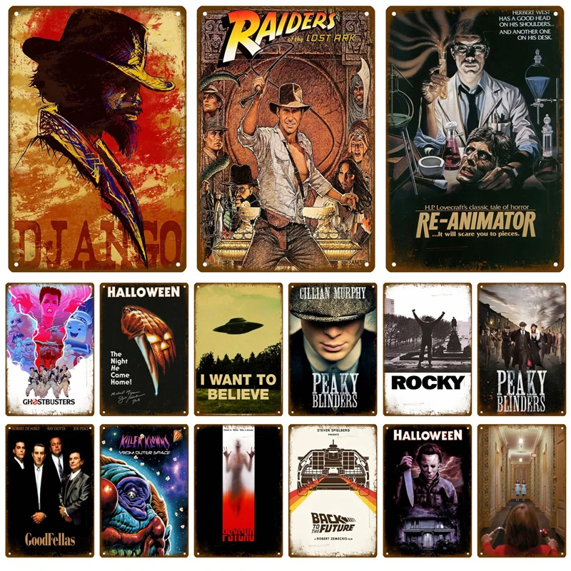 Retro-Decor-Movie-Metal-Sign-Plaque-Metal-Vintage-Metal-Poster-Tin-Sign ...