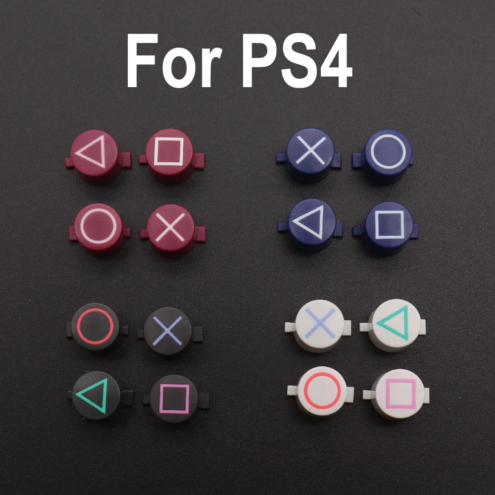 5-Colors-1Set-ABXY-Button-Circle-Square-Triangle-ABXY-Button-For-PS4 ...