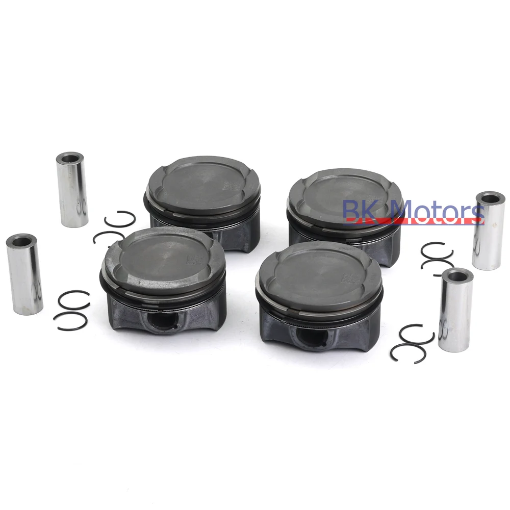 4x-Pistons-Rings-Set-82mm-21mm-STD-New-32213692-For-Volvo-S60-S90-V40 ...