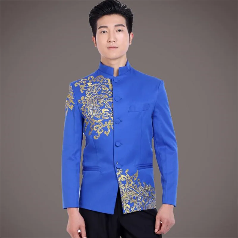 Chinese Tunic Suit Mens Blazer Men Formal Dress Latest Coat Pant ...