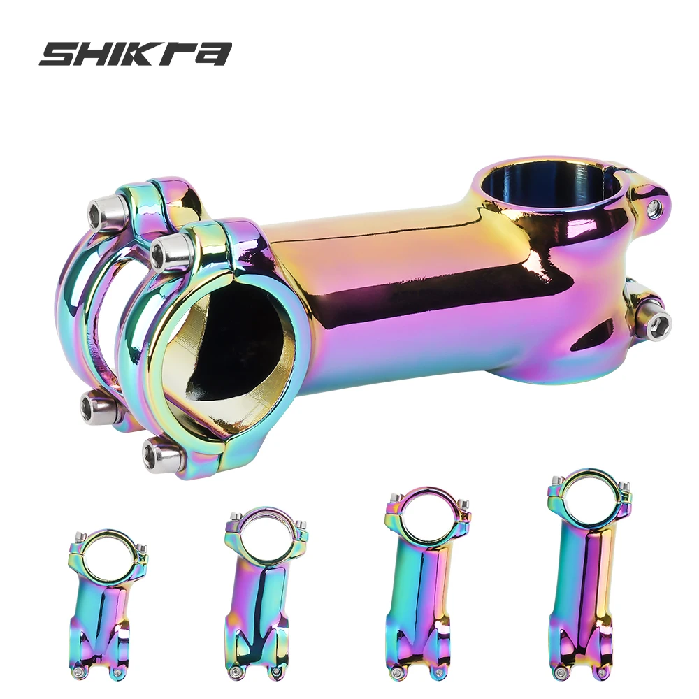 SHIKRA-007N-MTB-Colorful-Stem-Alloy-Mountain-Road-Bike-Stem-7-Degree-60 ...