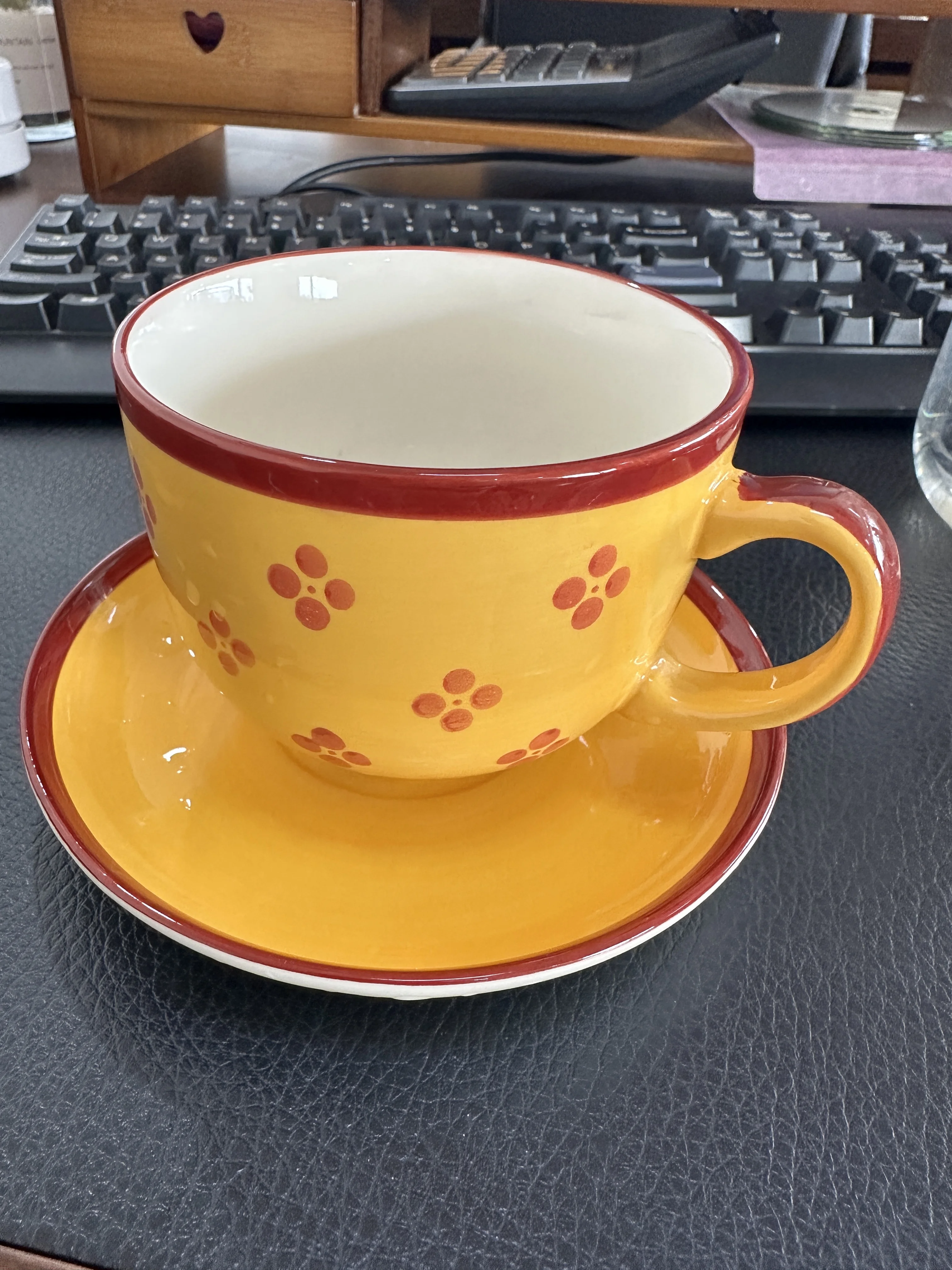 Yellow Tea Cup