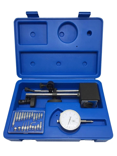 Machinist Tools Lever Type Dial Test Indicator With Magnetic Base ...