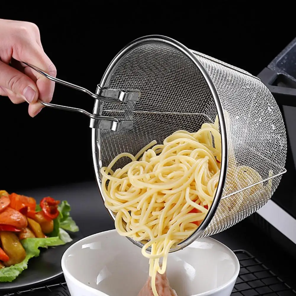 Food-Grade-Strainer-Basket-Frying-Basket-Fine-Mesh-Non-stick-Bottom ...