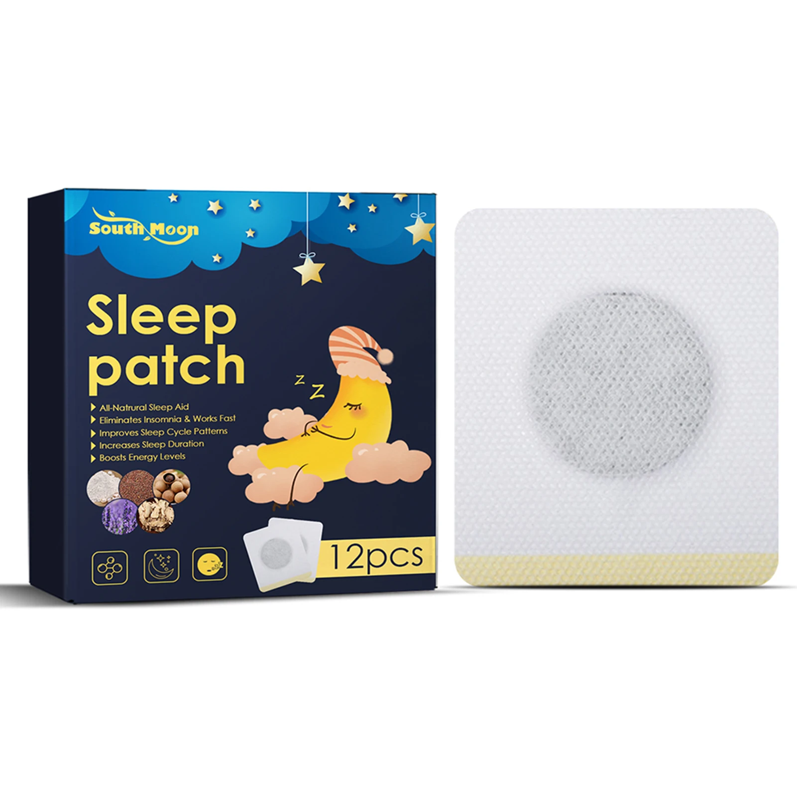 Sleep-Patch-Fast-Sleepy-Aid-Natural-Relieve-Nighttime-Dreaminess-Stress ...