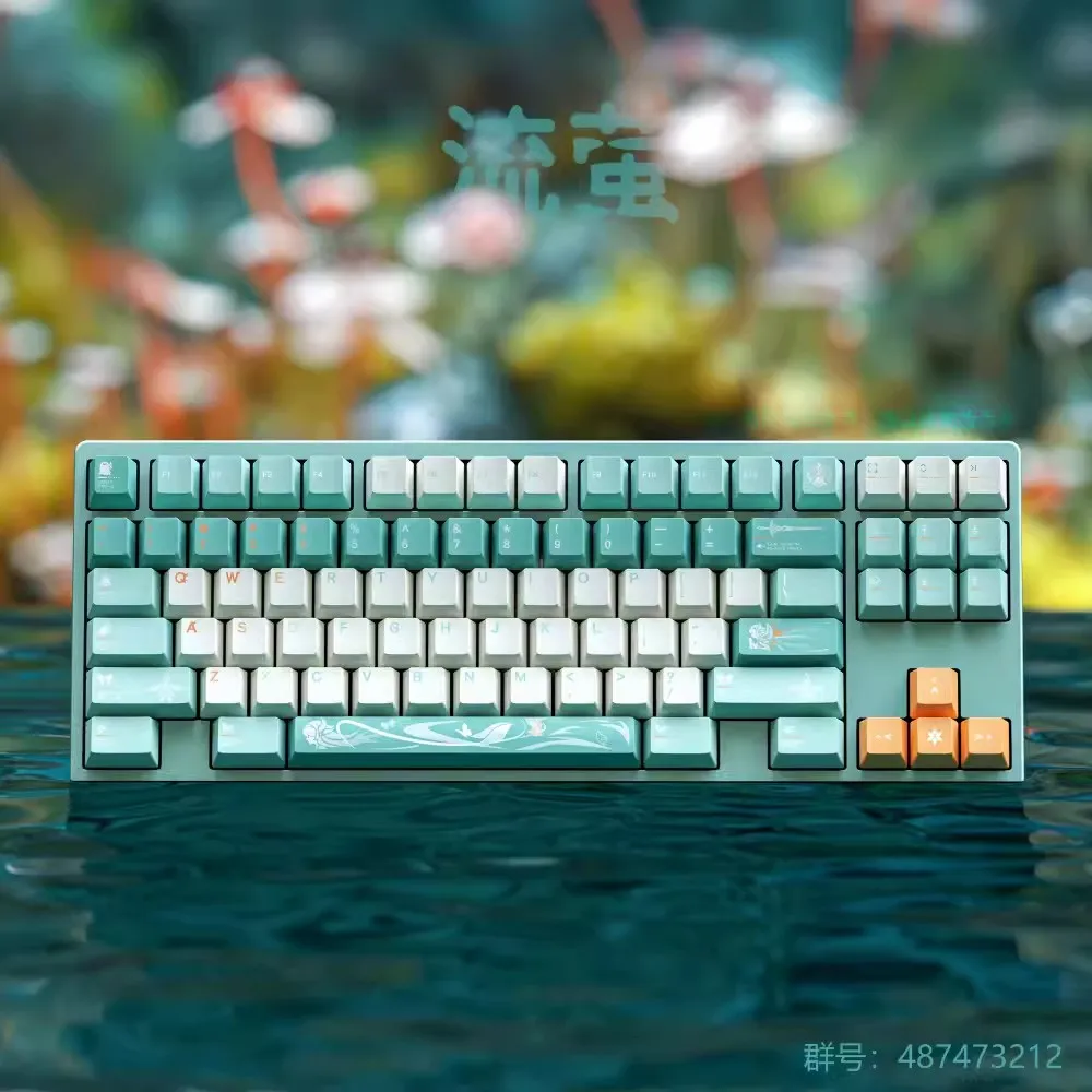 1-Set-Honkai-Star-Rail-Firefly-Keycaps-PBT-Dye-Subbed-Key-Caps-Cherry ...