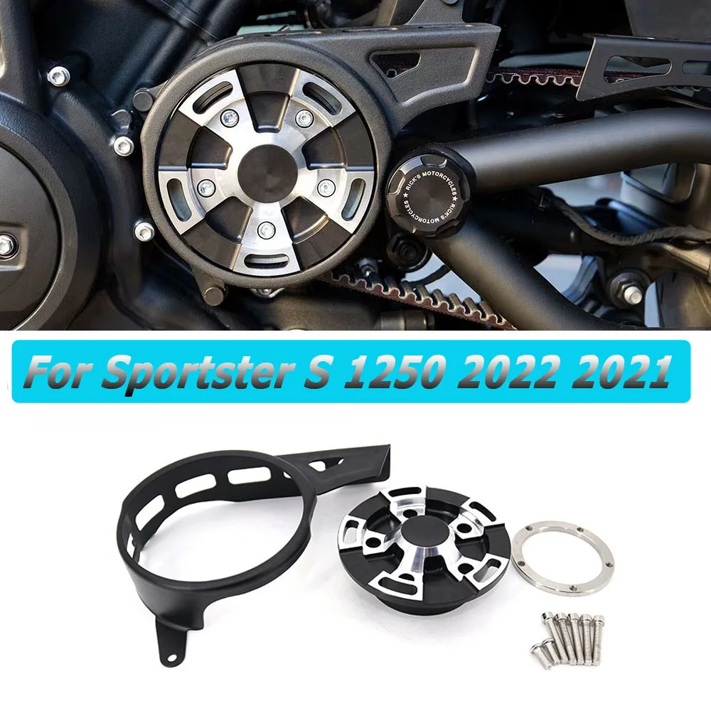 For-Sportster-S-1250-2022-2021-Motorcycle-Left-Sprocket-Protection ...