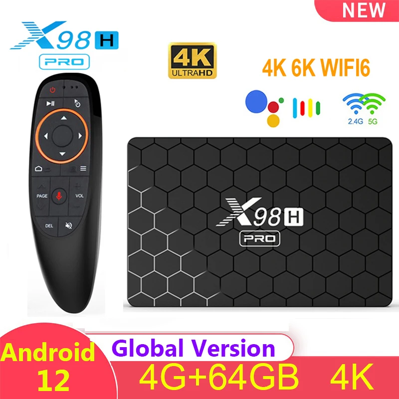 Dispositivo-de-TV-inteligente-X98H-PRO-decodificador-con-Android-12 ...