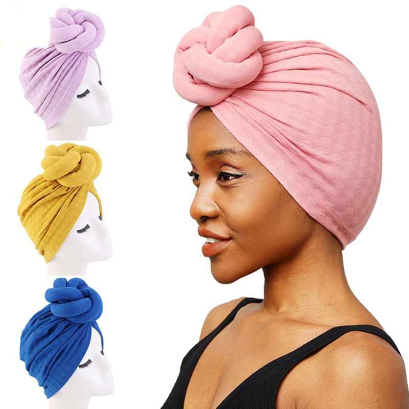 Bonnets-for-Women-Muslim-Headscarf-Arab-Headband-Hats-Elegant ...