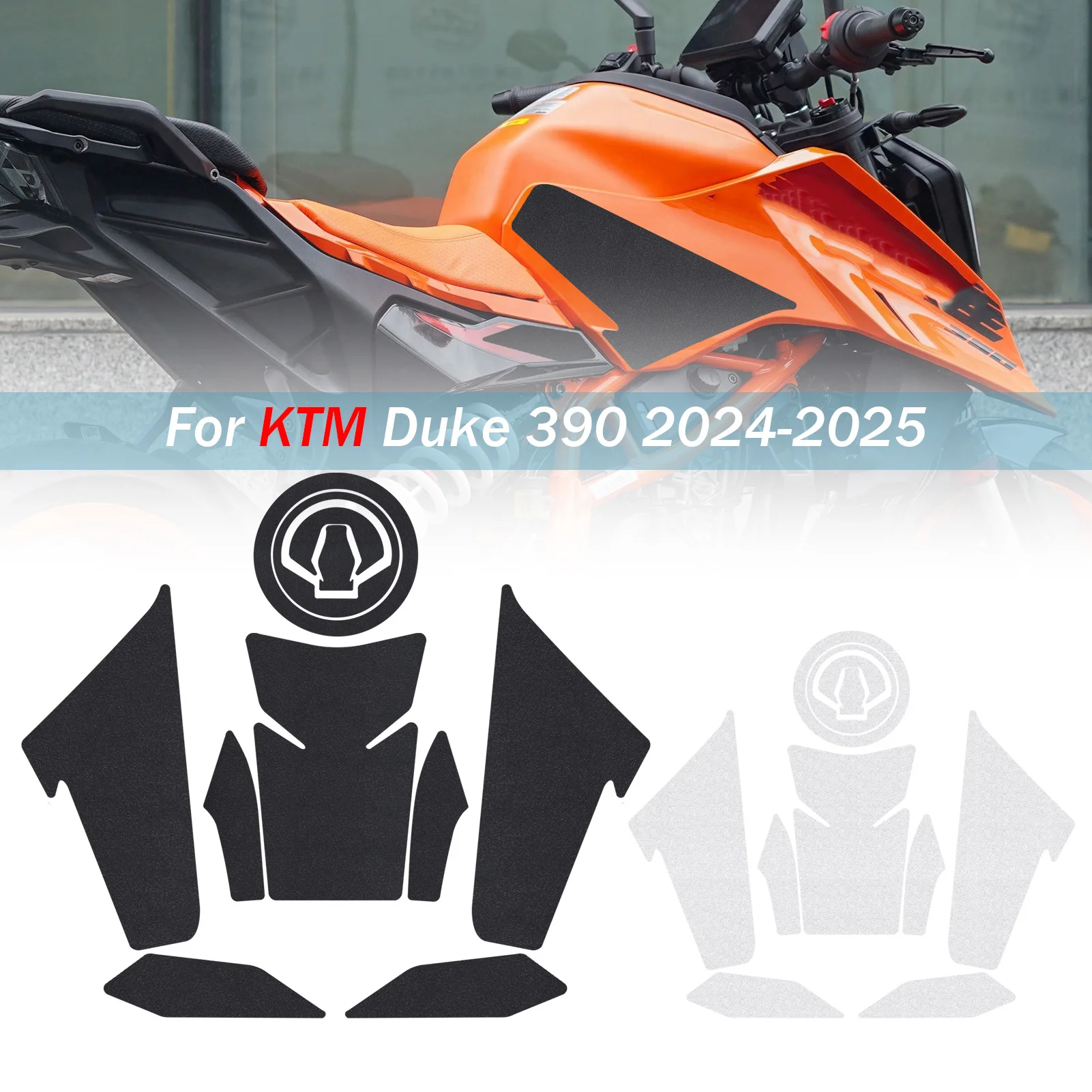 For KTM Duke390 2024 2025 Side Tank Pad Oil Gas Fuel Protector Cover ...