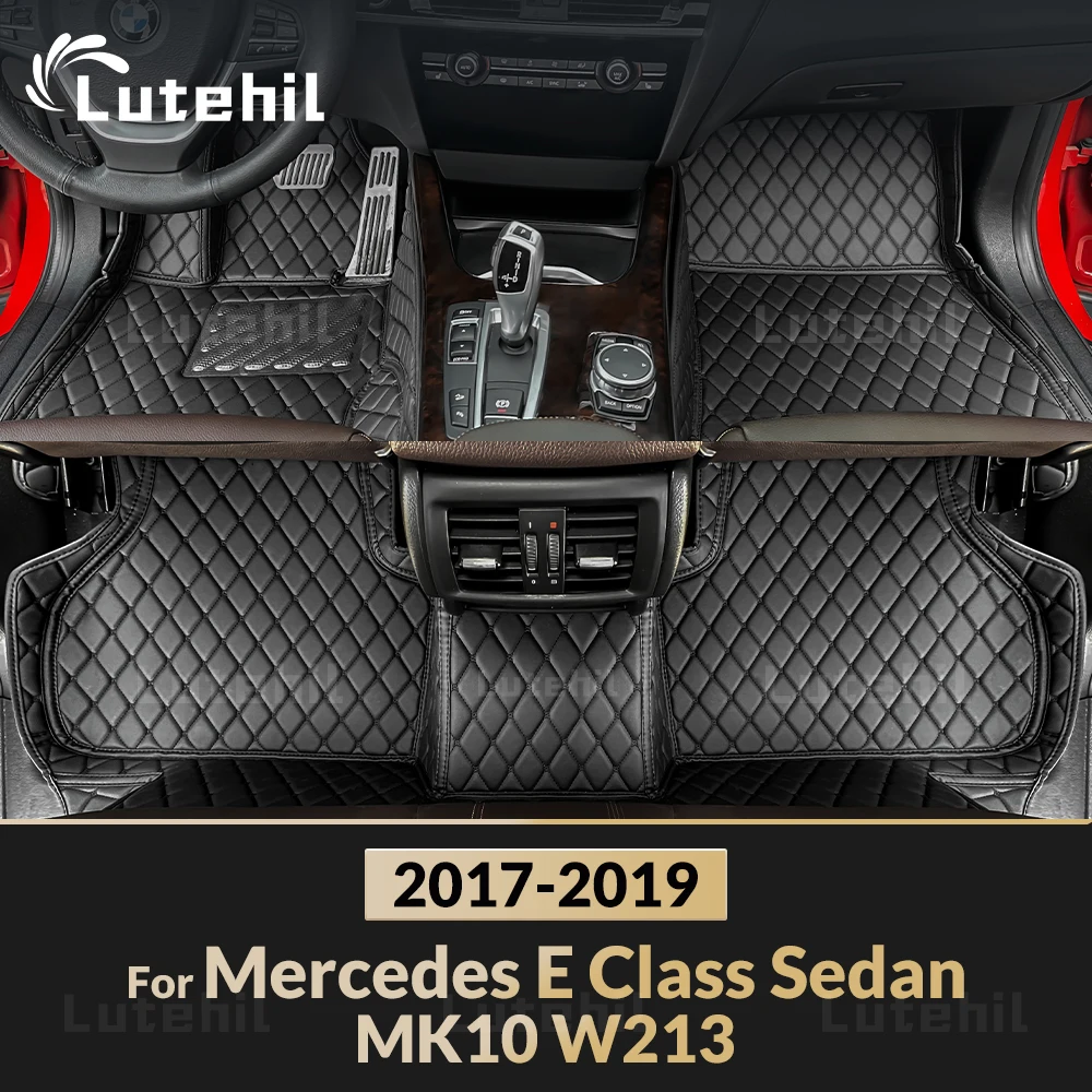 Lutehil-Car-Floor-Mats-For-Mercedes-Benz-E-class-Sedan-E260-E300-E320 ...