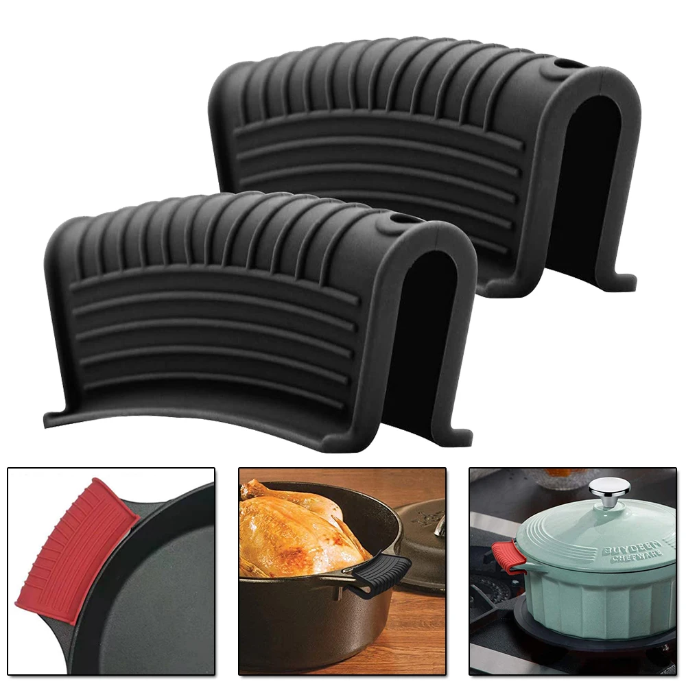 Heat Resistant Silicone Pot Cover Knob | Silicone Cookware Protective ...