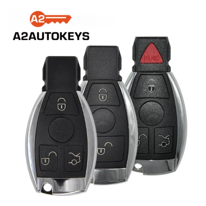 A2AUTOKEY Car Remote Key Shell Case For Mercedes Benz A B C E Class ...