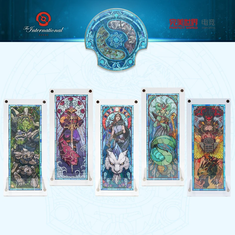 DOTA2-TI12-Themed-Clear-Acrylic-Puzzle-Model-Plate-Desk-Decor-Photo ...