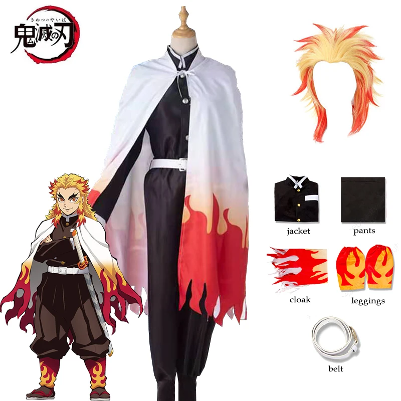 Adult-Rengok-Kyoujurou-Costume-Anime-Anime-Demon-Slayer-Rengoku ...