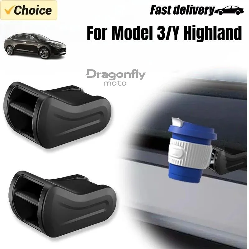 2PCS Air Freshener Adapter Air Outlet Aromatherapy Clip For Tesla MODEL ...