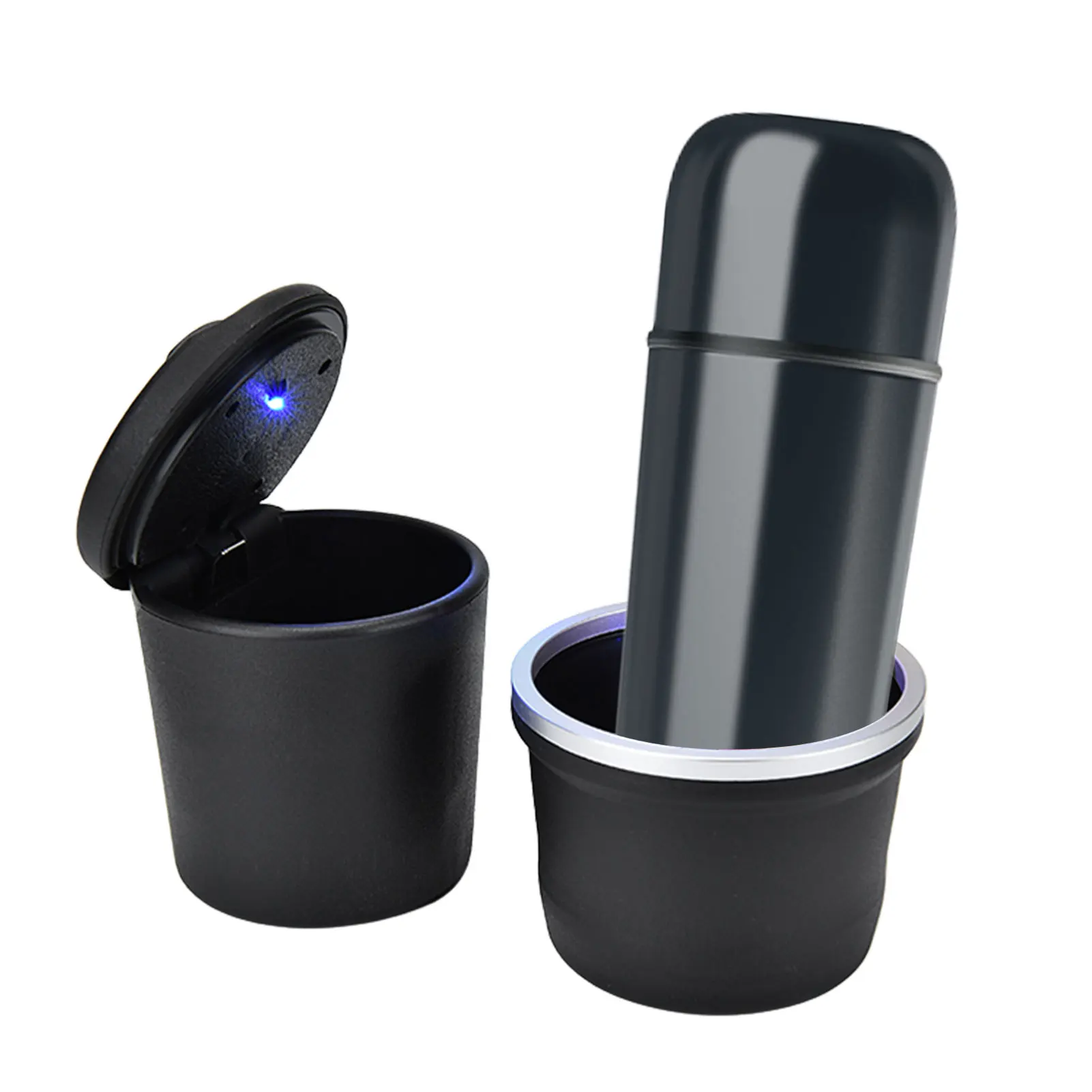 Auto Ashtray With Led Light Portable Ashtray For Car Car Ashtray With ...