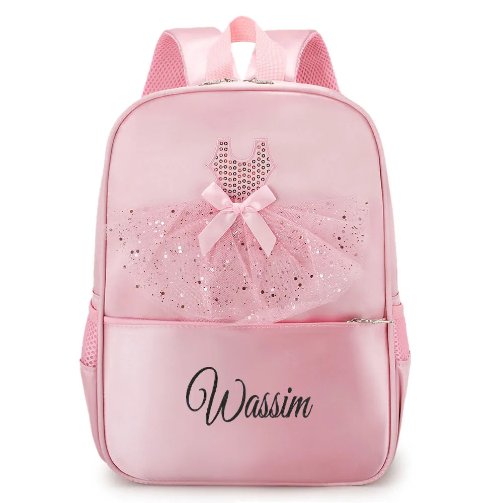 Customized-Name-Kids-Dance-Bag-New-Children-s-Shoulder-Dancing-Backpack ...