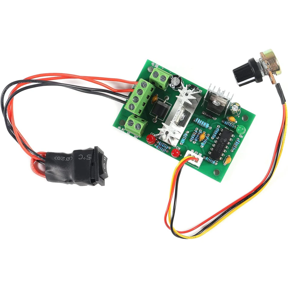 1pc-Upgraded-Adjustable-DC-Motor-Speed-PWM-Controller-10V-12V-24V-30V ...