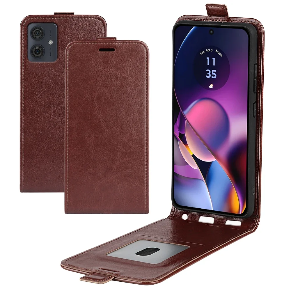 MOTO-G54-G84-5G-Premium-Leather-Case-Luxury-Retro-Skin-Flip-Vertical ...