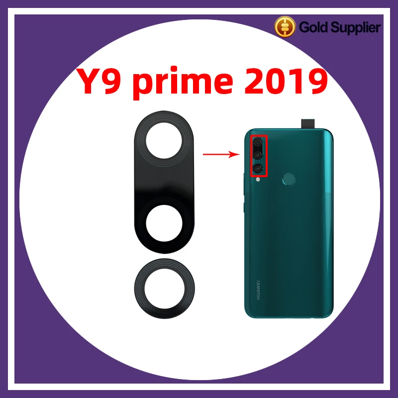 Rear Back Camera Glass Lens For Huawei Y9 prime 2019 Camera Glass Lens ...