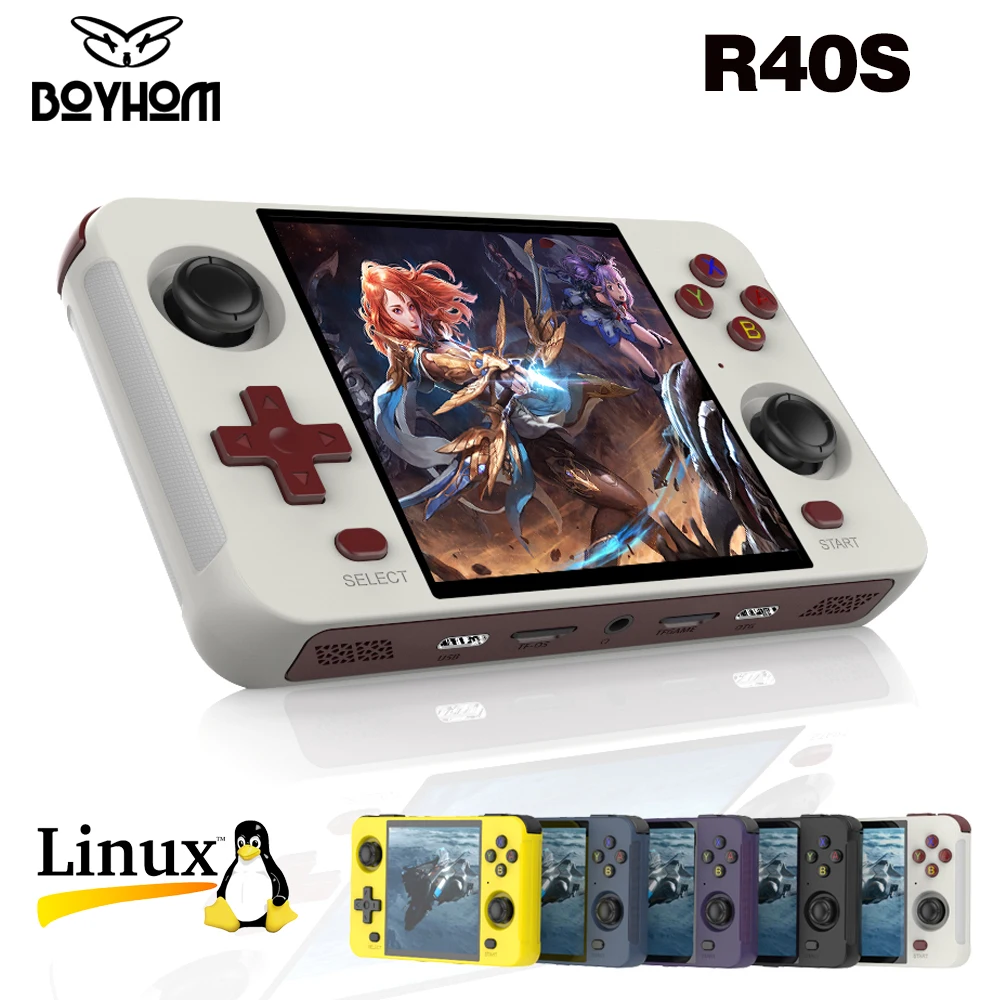 BOYHOM-Console-de-Videogame-Port-til-Retro-Sistema-Linux-Pocket-Player ...