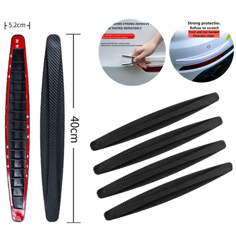 2-4PCS-Universal-Front-Rear-Bumper-Corner-Protector-Guard-Car-Anti ...