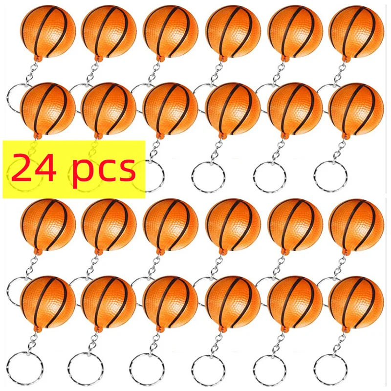 24-pcs-Basketball-Ball-Keychains-For-Party-Favors-Basketball-Stress ...