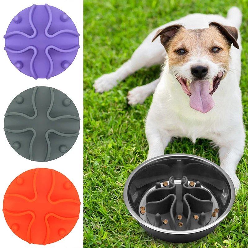 Dog-Slow-Feeder-Insert-Silicone-Slow-Feeders-Bowl-Insert-With-Suction ...
