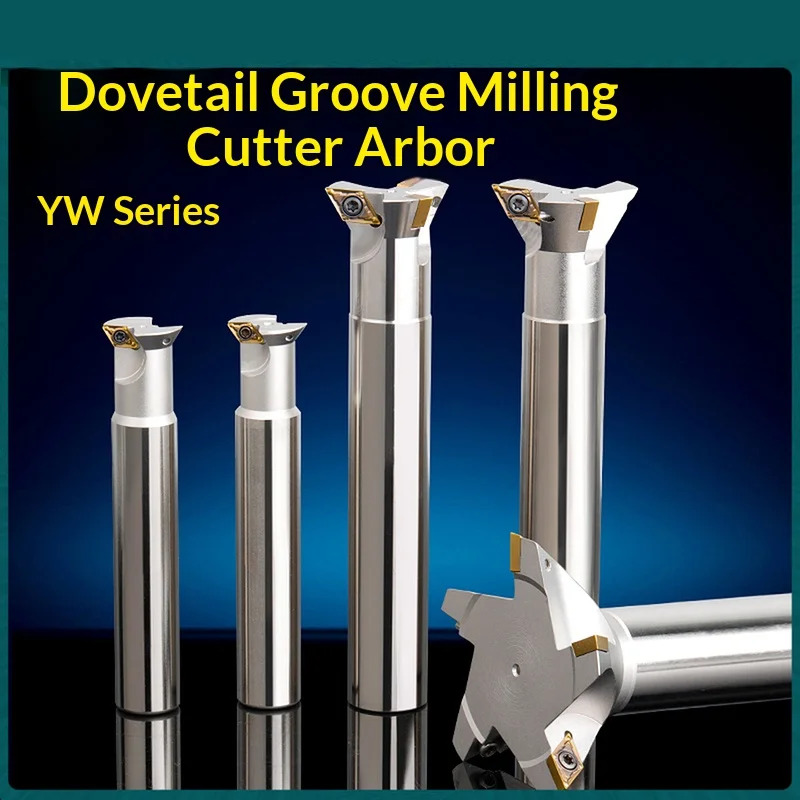 YW45 YW55 YW60 Dovetail Slotting Cutter 45° 55° 60° Angle V-slot ...