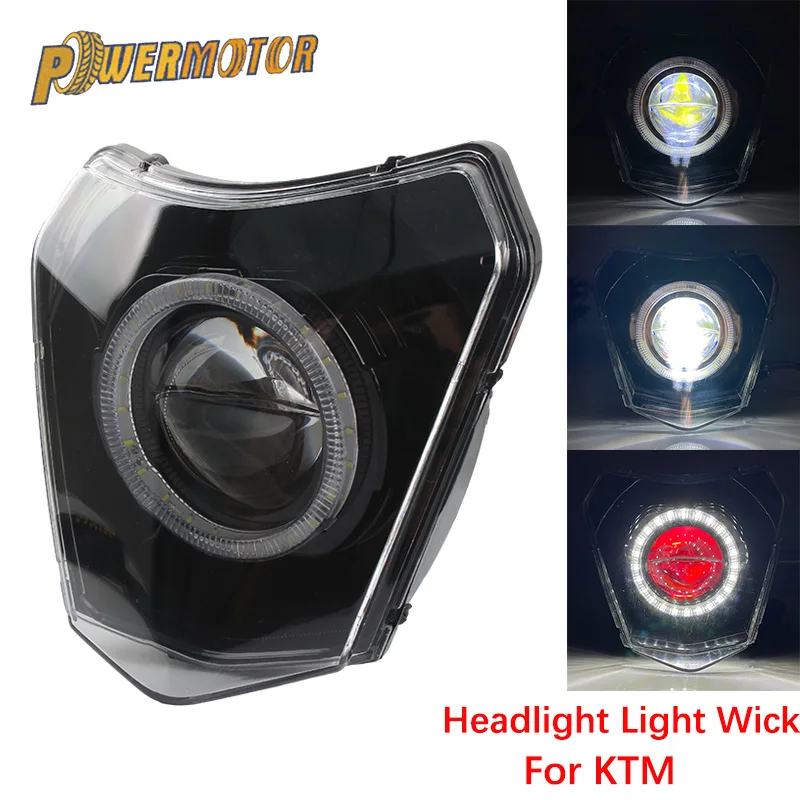 Motorcycle-Headlight-LED-Wick-for-KTM-EXC-XC-SX-SXF-EXCF-125-To-500 ...