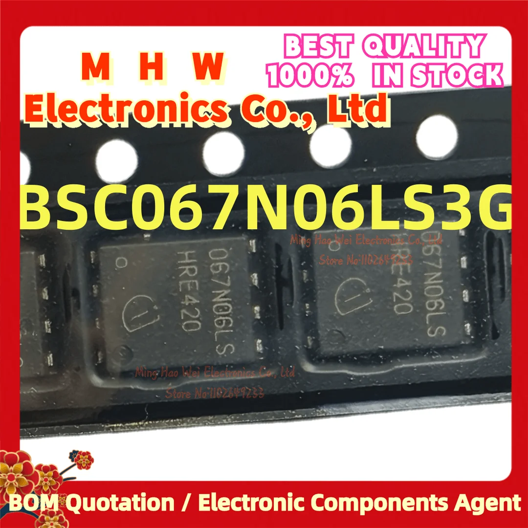 1PCS-LOT-BSC067N06LS3G-INFINEON-TDSON8-Marking-067N06LS-New-Quality-Chip-Origianl-In-stock ...