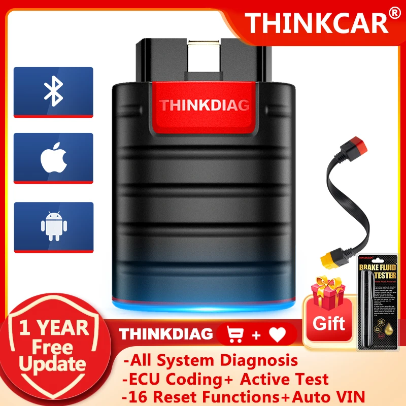 THINKCAR-Thinkdiag-OB2-Scanner-Adapter-16-Reset-Functions-Diagnostic ...