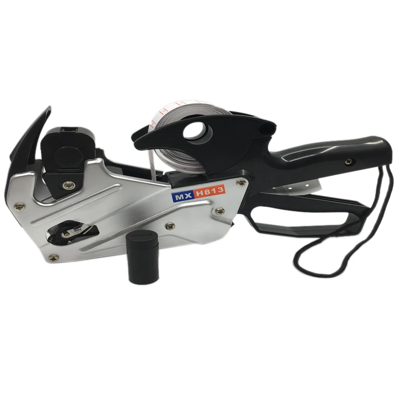 MX H813 A Line 8 Digits Price Tag Labeller Label Paper For Retail Store ...