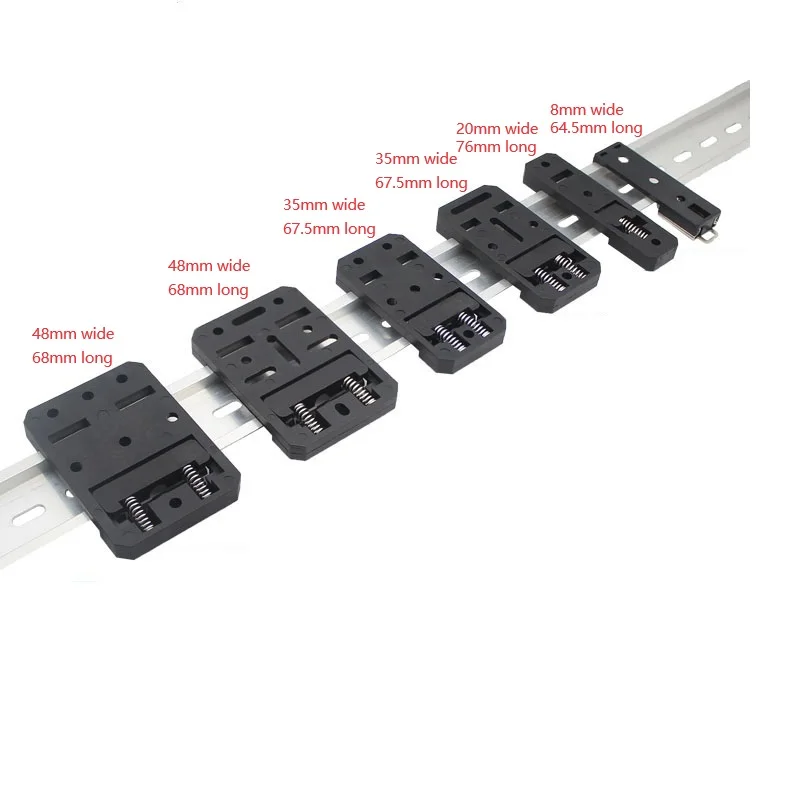 Guide-Rail-Buckle-Of-Simple-PCB-Circuit-Board-Mounting-Bracket-DIN-Rail ...