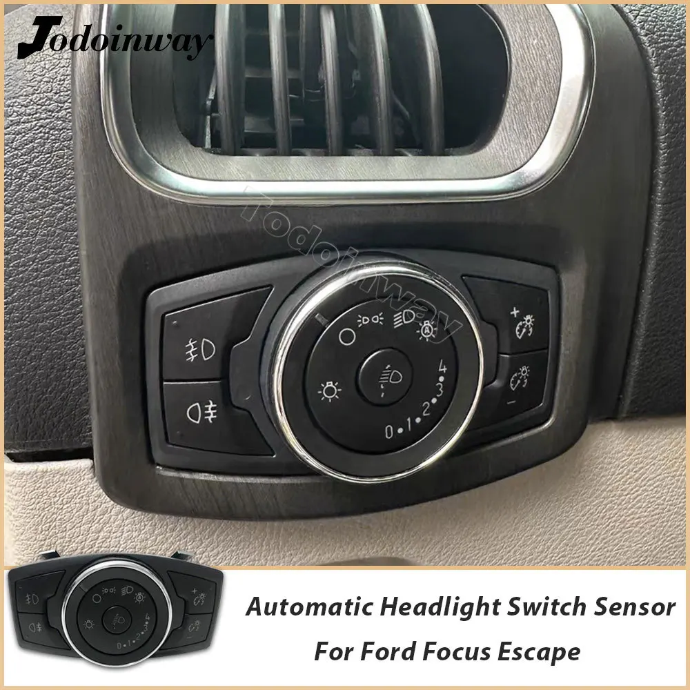 AUTO-Headlight-Switch-Sensor-Car-Headlamp-Fog-Light-Control-Module ...