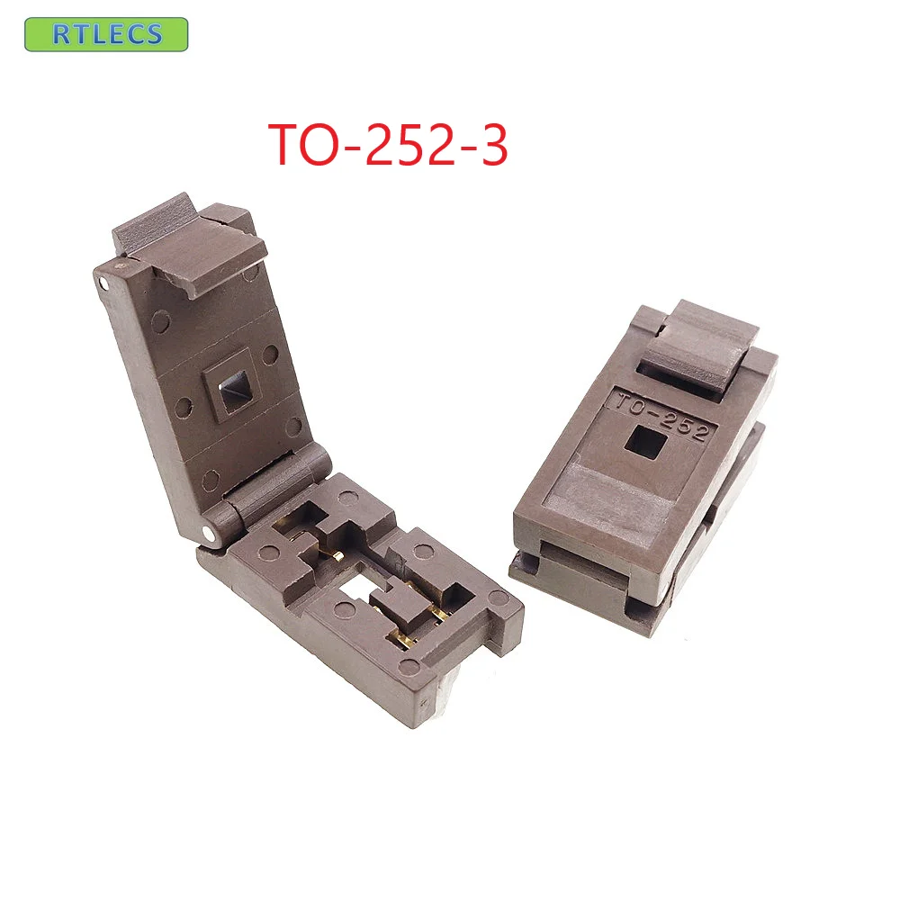 10 Piece Burn In Socket 3 Position To-252 Package 3 Pin Burn-in Socket ...