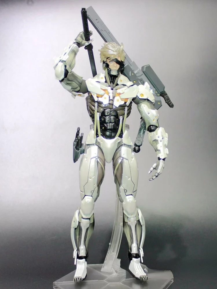 Kaiyodo Yamaguchi Style 140 EX Metal Gear Raiden RAIDEN White Limited ...