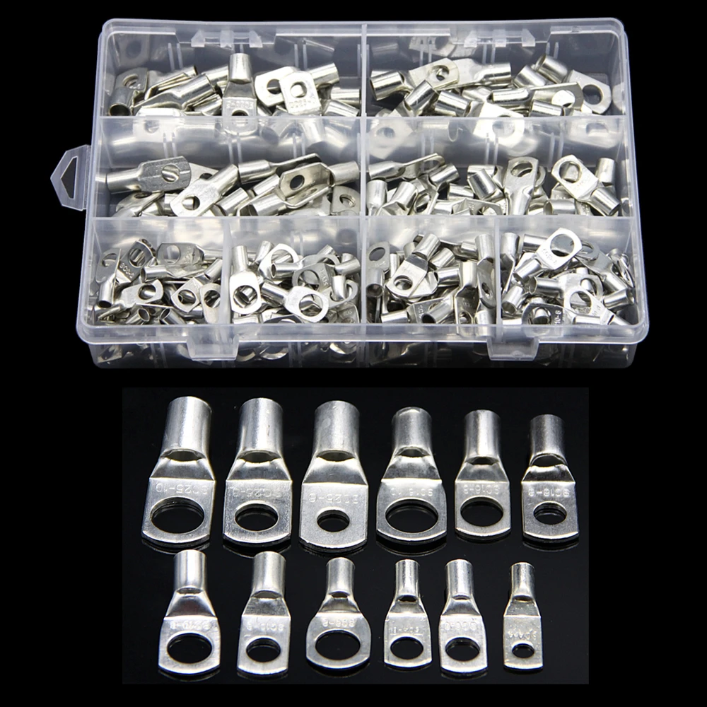 Conector de terminal de Cable de cobre desnudo, orificio de perno ...