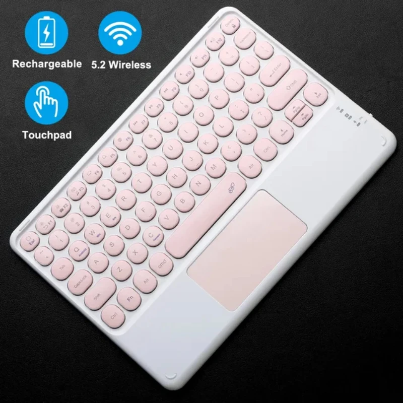 Touchpad-Bluetooth-Keyboard-Trackpad-for-Girls-Travel-Wireless-Keyboard ...